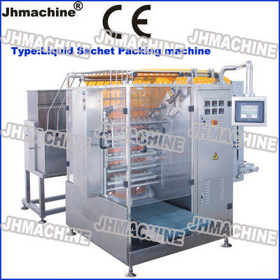 China Liquid Filling And Packaging Machine/Four Side Seal/Vertical Packing.Catchup sachet supplier