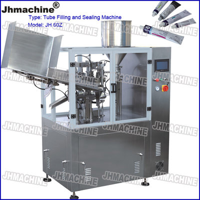 China Aluminume Tube  Automatic Tube Filling and Sealing Machine For Pharmacy Products supplier