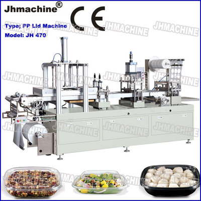 China New Coming PP Sheet Automatic Plastic Lid Machine For Bawl Cover/ Lids/trays supplier