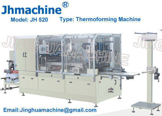 China 2016 New Model Automatic  Thermoforming machine within cutting and stacking device big forming Area supplier